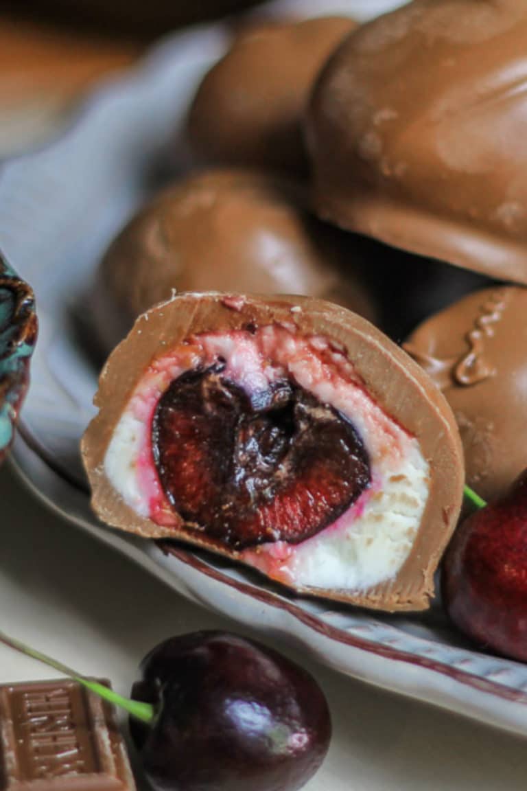 Homemade Cherry Cordials